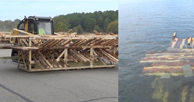 GFWC Builds Fish Structures