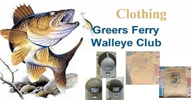 GFWC Clothing – Greers Ferry Walleye Club